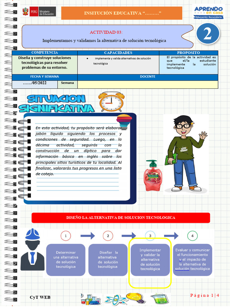 Act 3 Cyt 2° Exp 3 | PDF | Evaluación