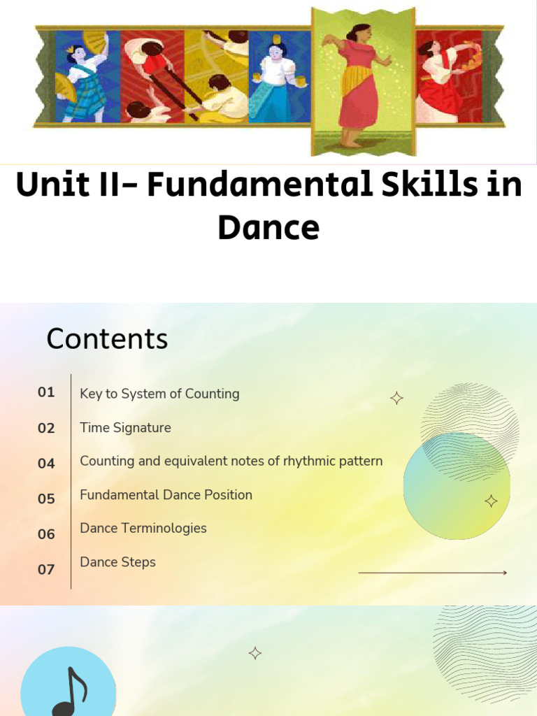 Lesson 2 Dance Step | PDF | Musical Compositions | Rhythm And Meter