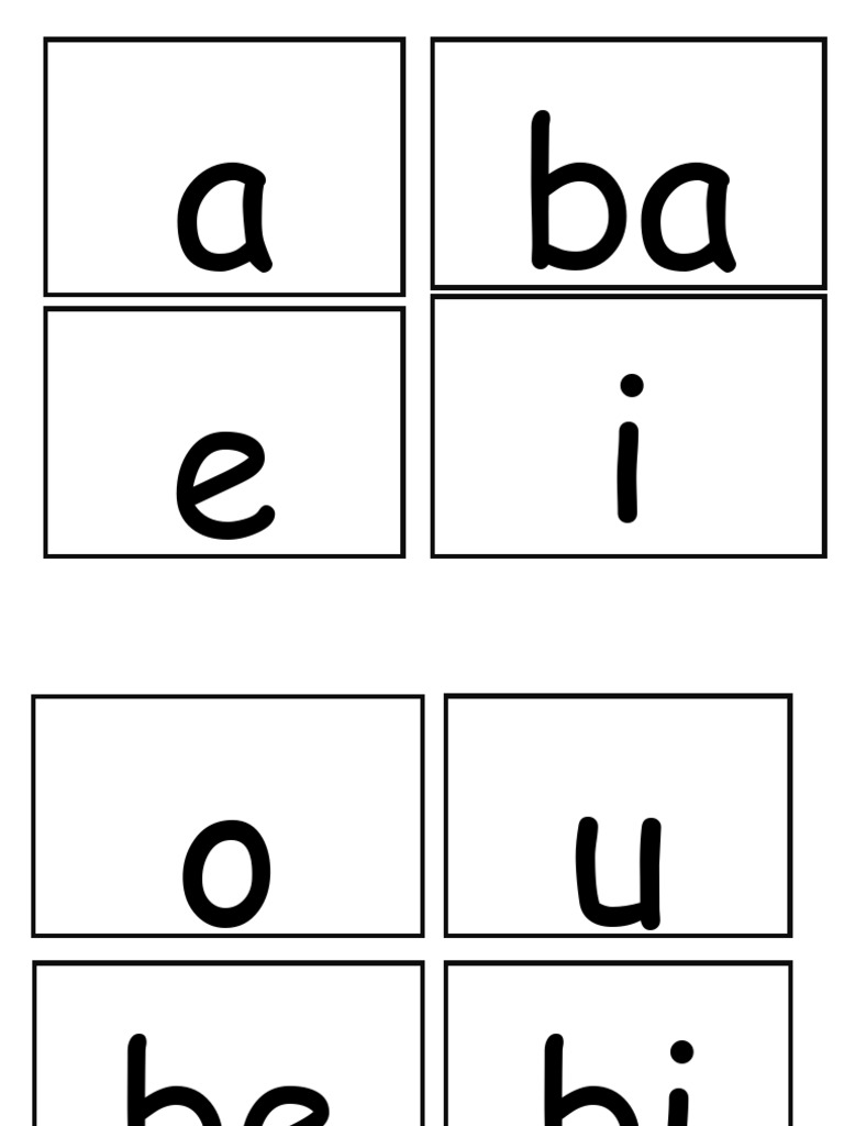 Flashcards Abakada | PDF