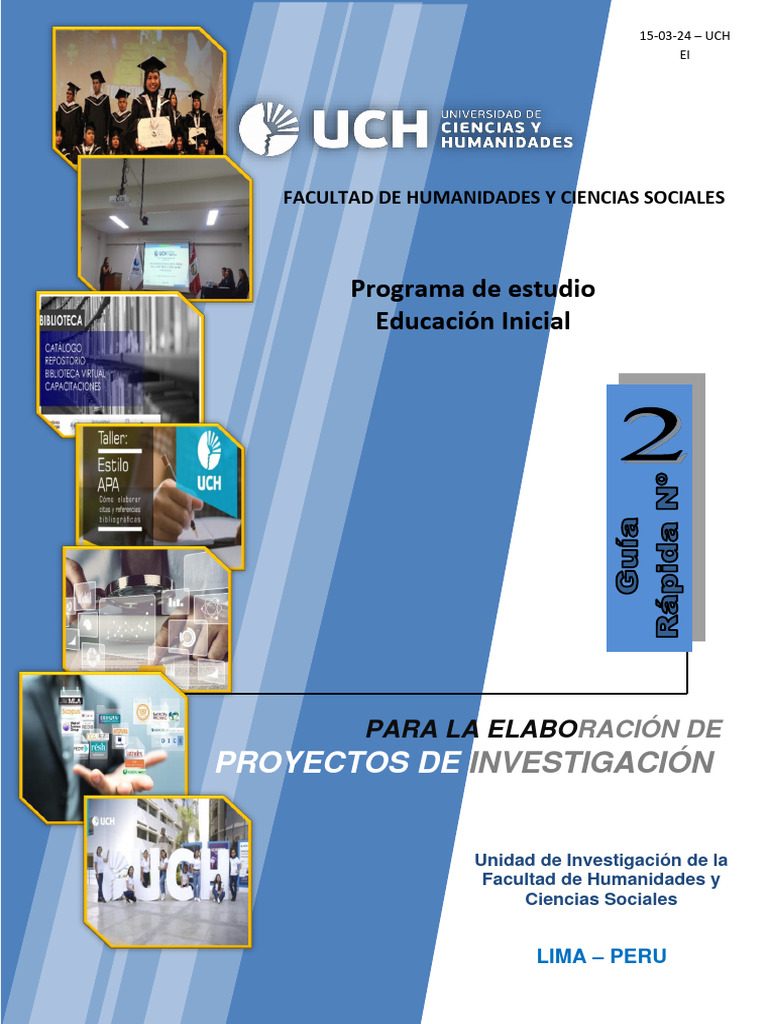 Guía para Proyectos de Tesis en Educación | PDF | Educación de la ...