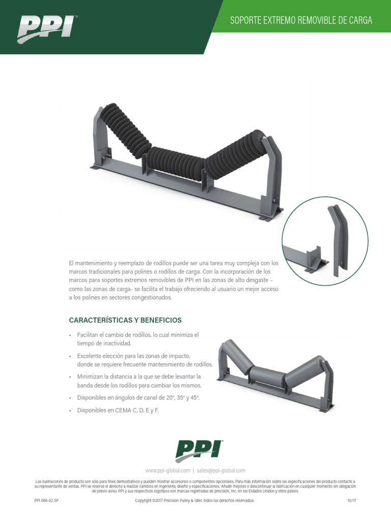 PPI 066-02 SP Removable End Bracket | PDF