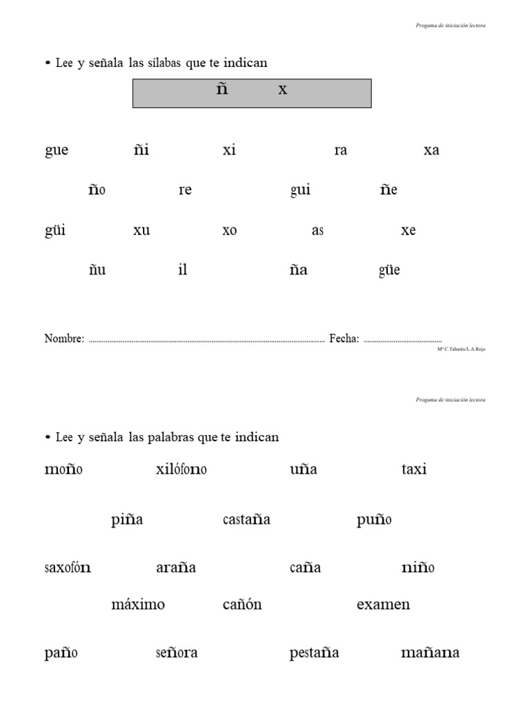 Fonemas 6 | PDF