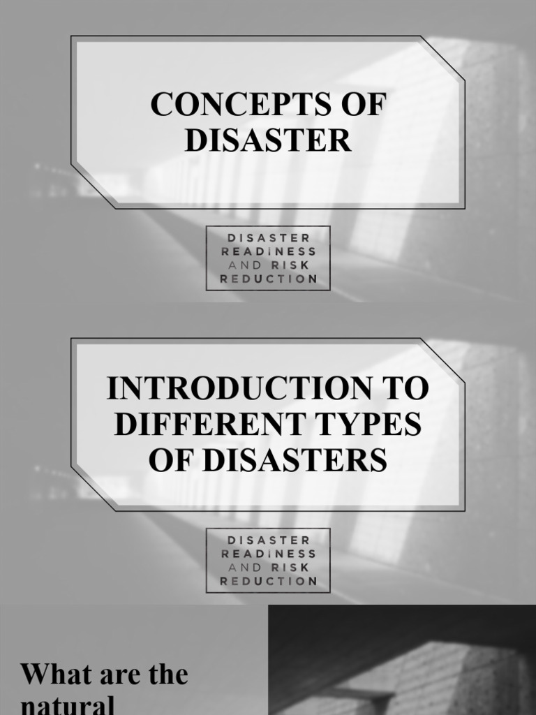 Understanding Disaster Types & Hazards | PDF | Natural Disasters | Hazards