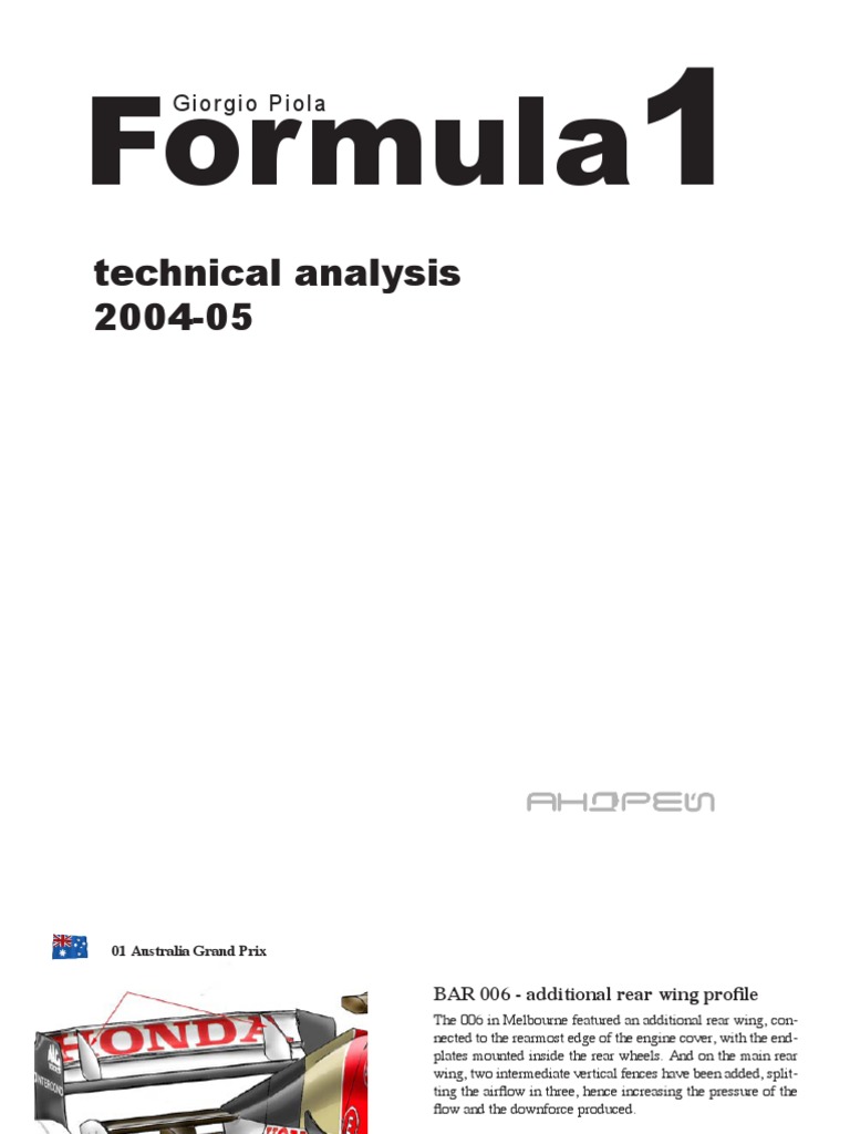 Formula.1.Technical - Analysis.2004 05 | PDF | Formula One | World Auto ...