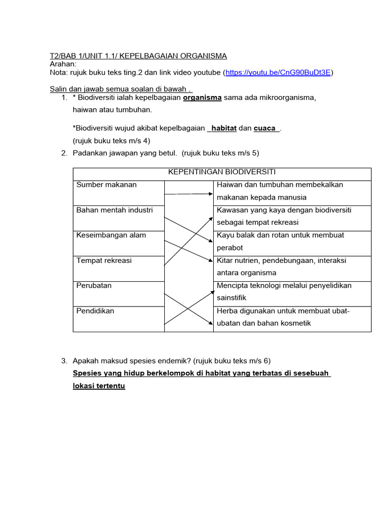 Modul Sains Ting 2 Pdpr Pdf