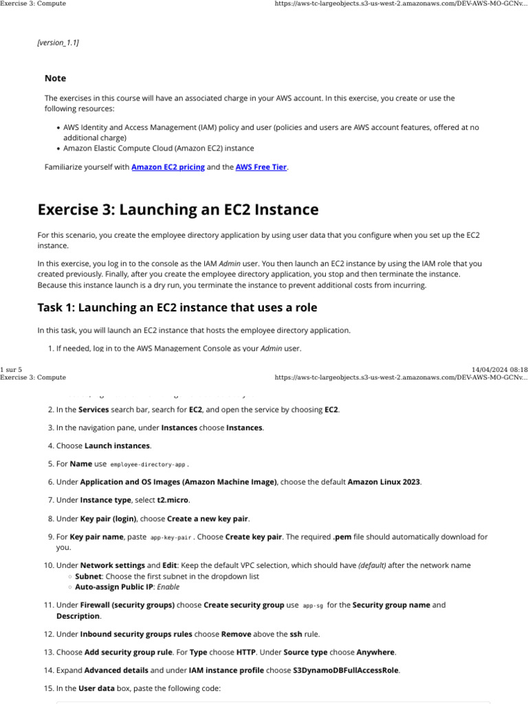 Exercise 3 Compute | PDF | Information Technology | Computer Science