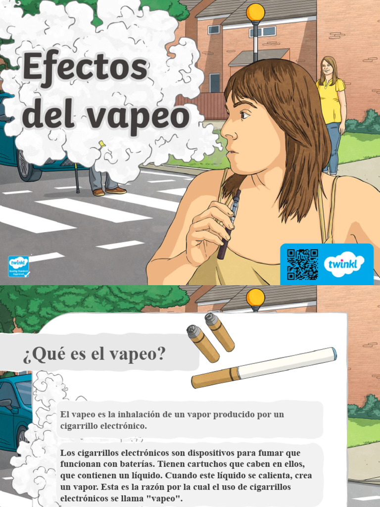 Efectos Del Vapeo | PDF | Cigarrillo electrónico | Cigarrillo