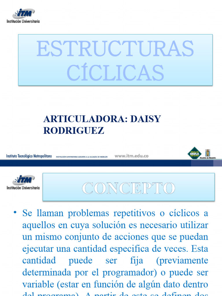 Estructuras Ciclicas Descargar Gratis Pdf Variable Matemáticas