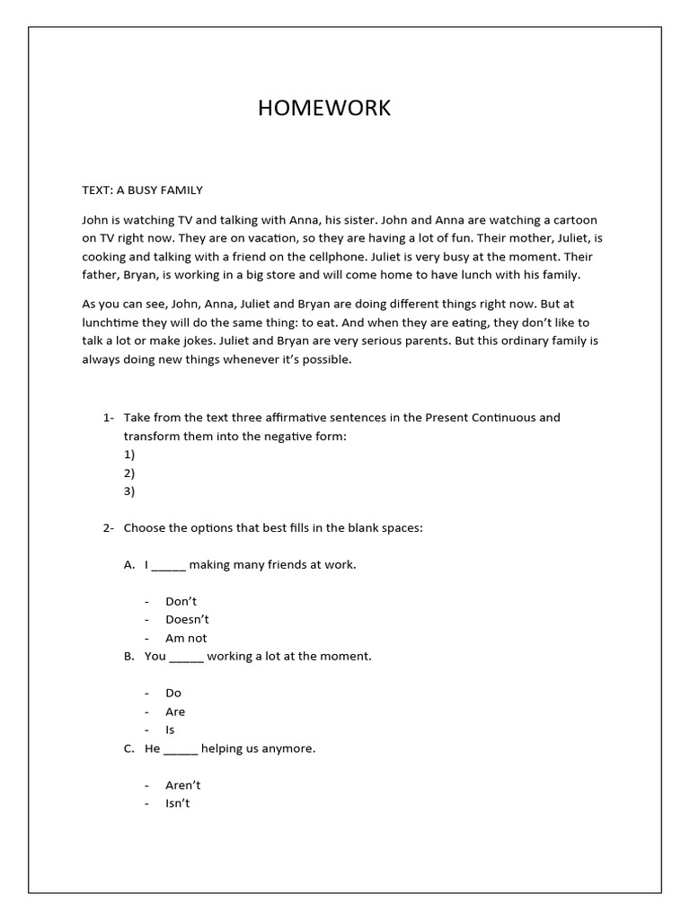 Homework | PDF