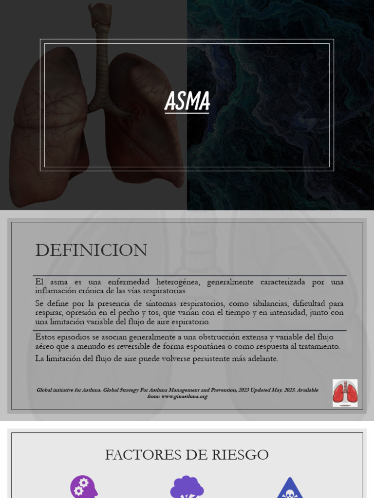 Tema ASMA | PDF | Asma | Enfermedades y trastornos