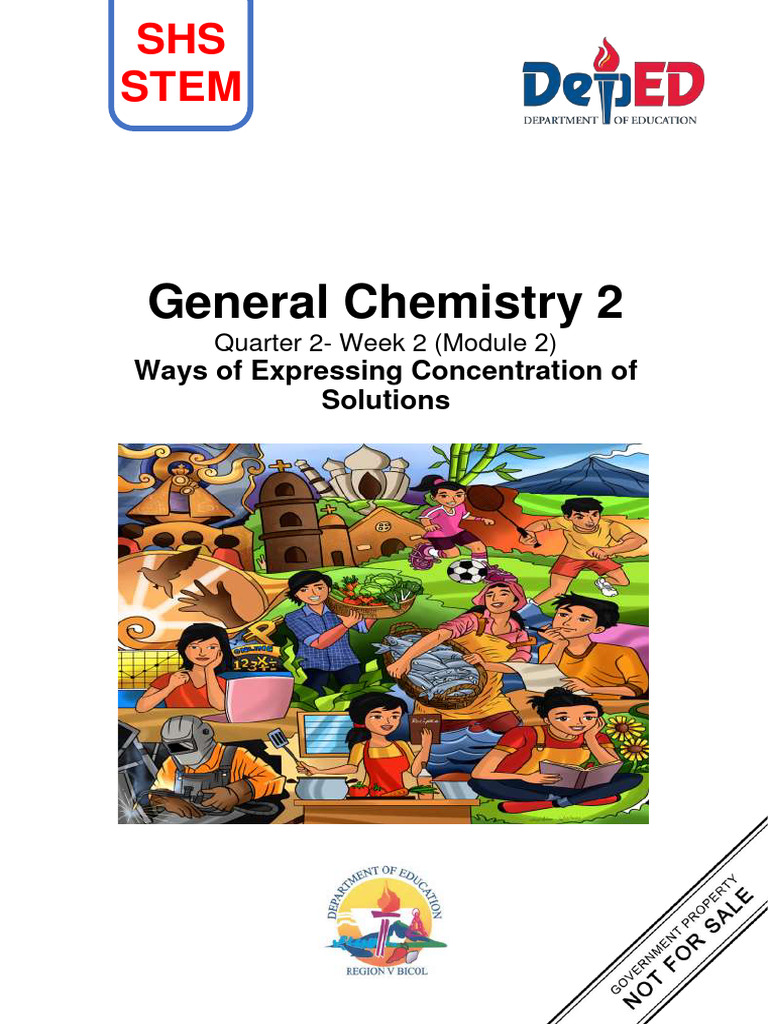 Genchem 2 Module 2 - Ways of Expressing Concentration | PDF ...