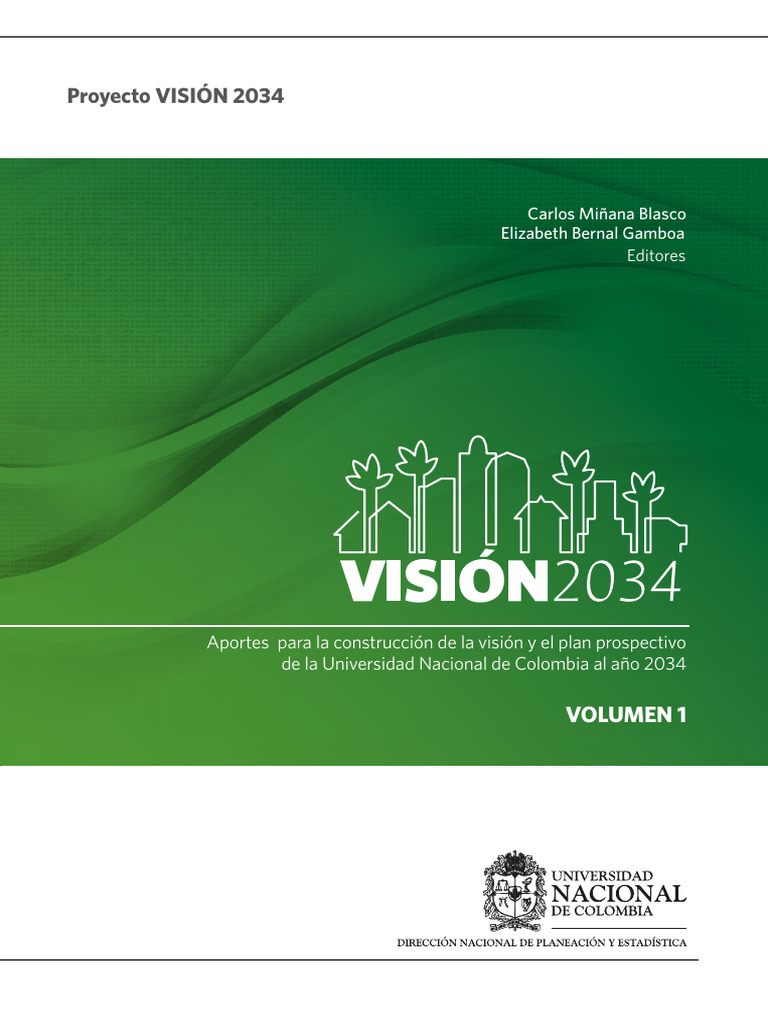 Miñana, Bernal Et Al - Proyecto - Vision - 2034 | PDF | Planificación ...