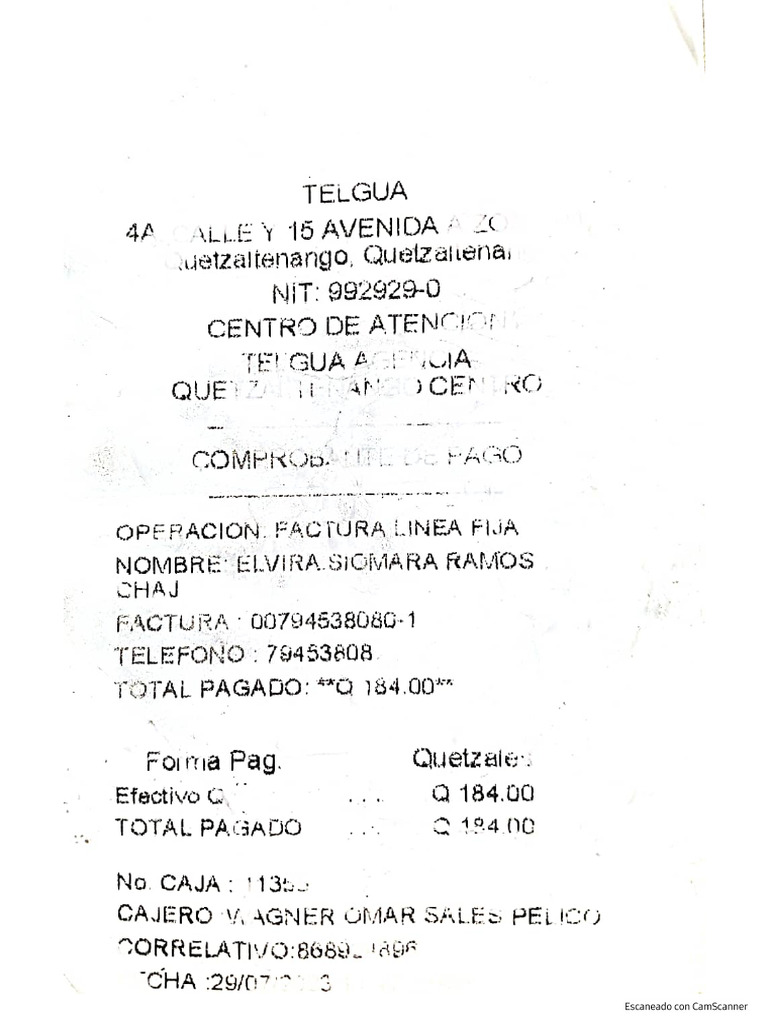 2 Facturas de Internet Mes 2 | PDF