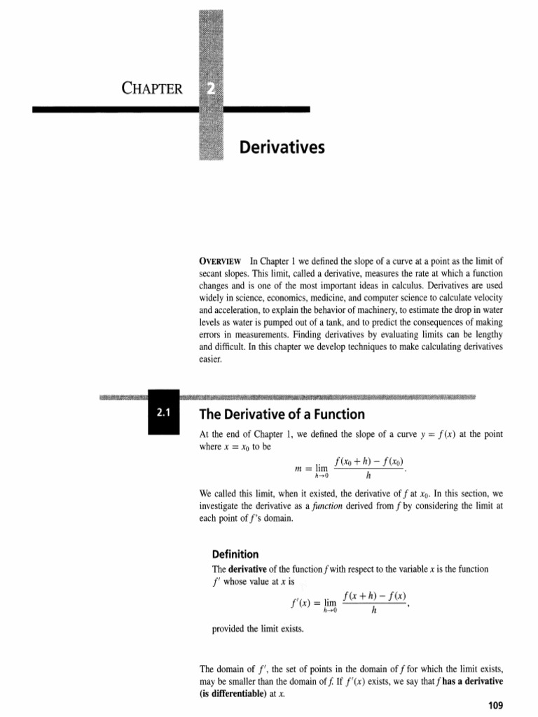 002 Thomas Finny Differentiation | PDF