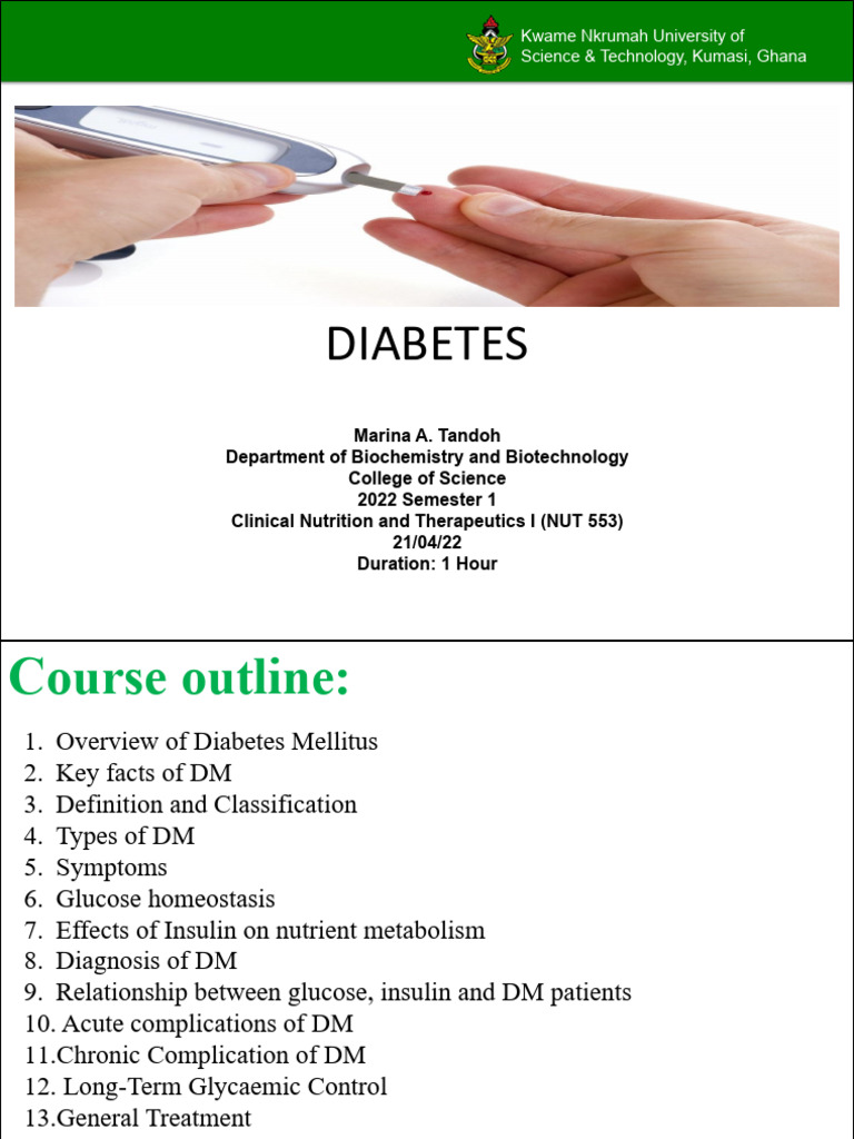 Lecture 3 Health Promotion | PDF | Diabetes | Hyperglycemia