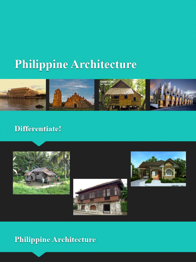 Overview of Philippine Architecture | PDF | Philippines