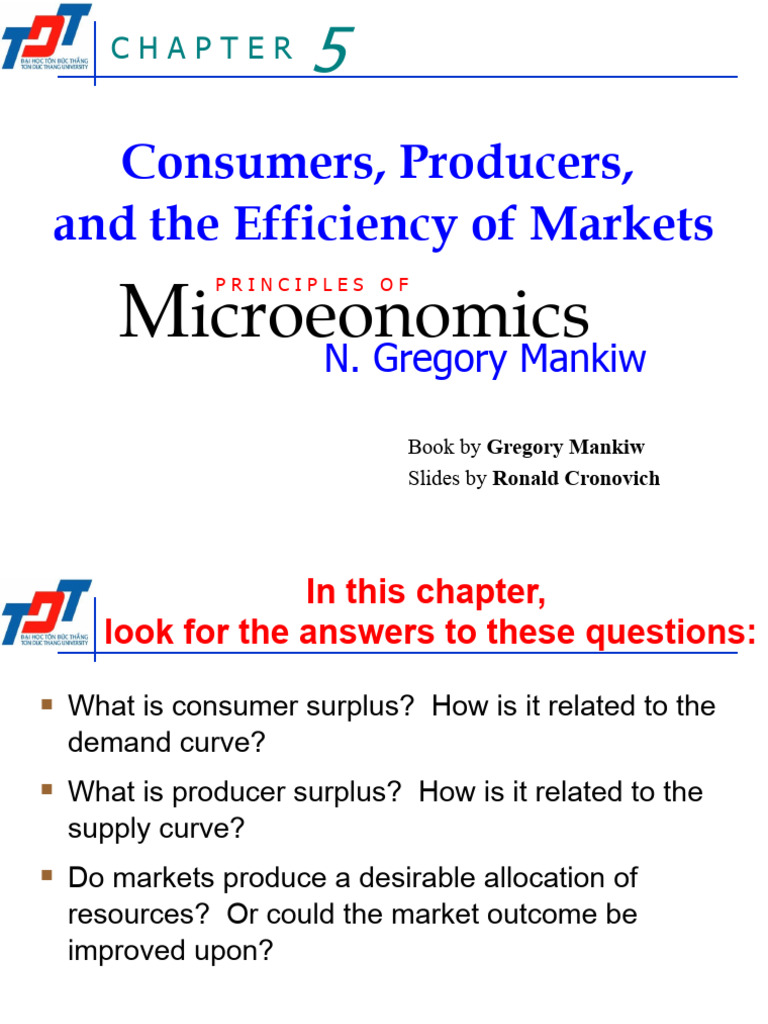QTKD-701020-MICRO - Ch05 - Consumers, Producers, and The Efficiency of ...