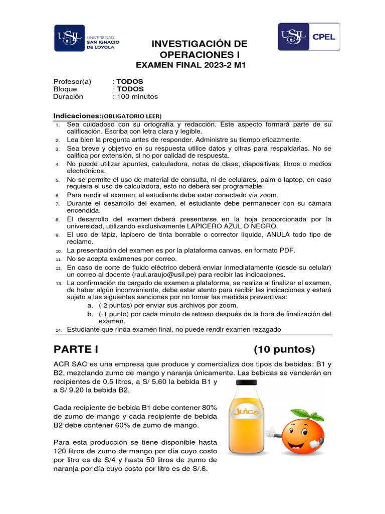 Ef Invope I LM SMV 2023 2 M1 Araujo 18.00 (Regular) | PDF