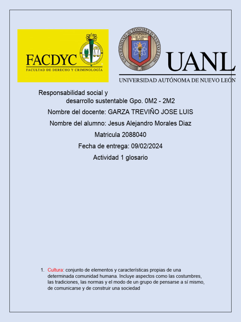 Act 1 RSyDS | PDF | Entorno natural | Sociedad