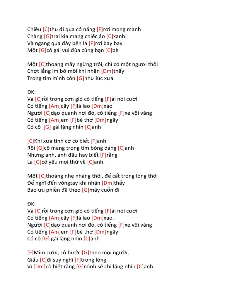 Hop Am Chang Trai Mac Ao Xanh | PDF