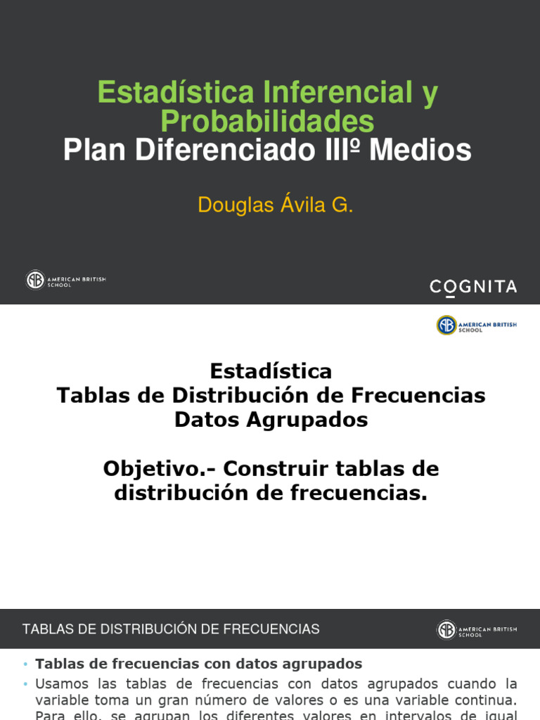 Clase 2 Estadistica Ejercicios TDF | PDF