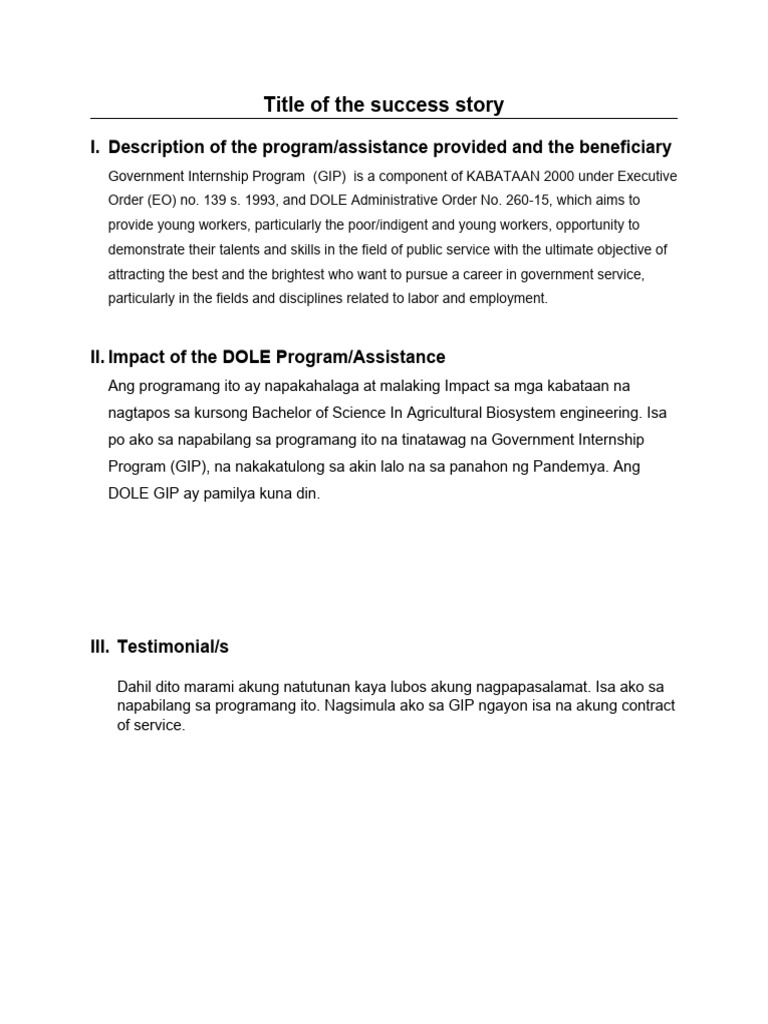 Success Stories | PDF