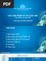 Ban Gioi Thieu ECUSSign Pro | PDF