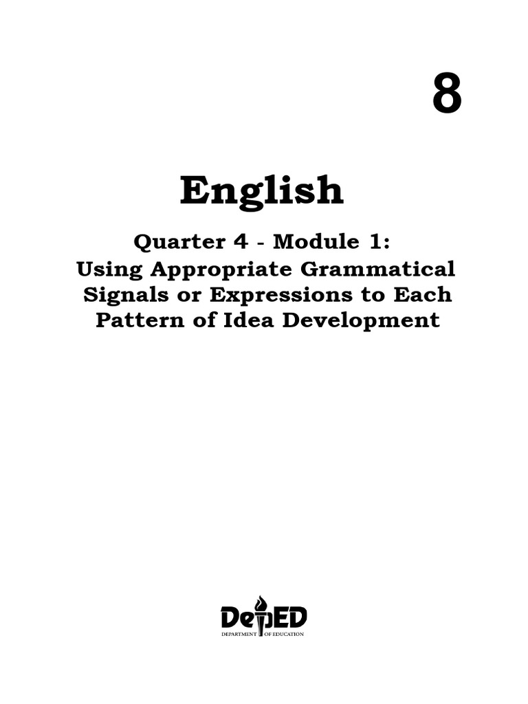 Eng8 Q4 Module 1 | PDF | Rebellions | Causality