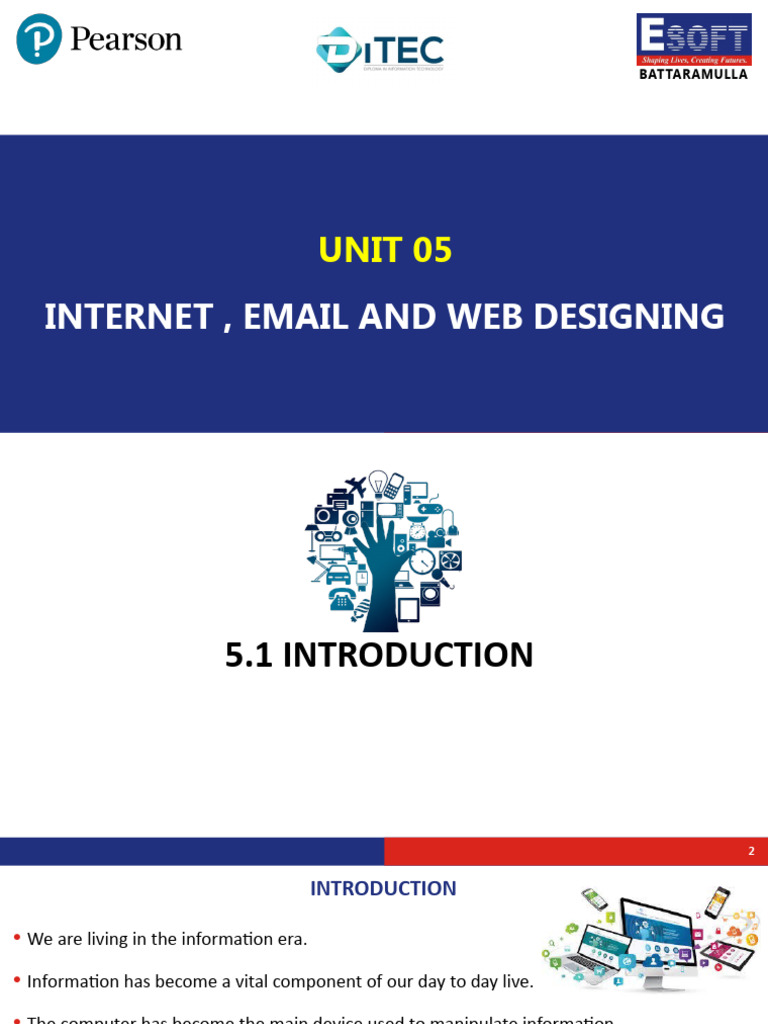 DiTEC Unit 05 - Internet, E-Mail & Web Designing | PDF | World Wide Web ...