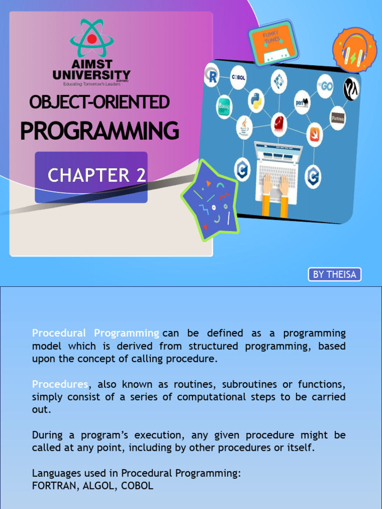 Chapter 2 | PDF | Object Oriented Programming | Computer Programming