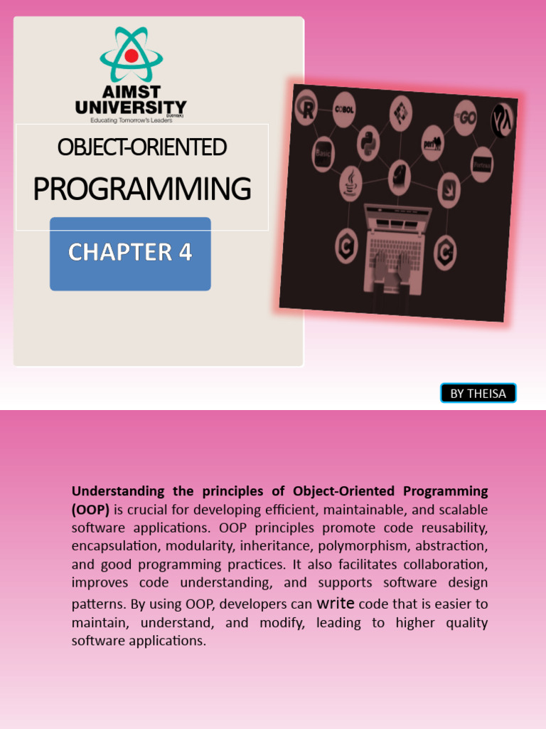 Chapter 4 Pdf Object Oriented Programming Inheritance Object