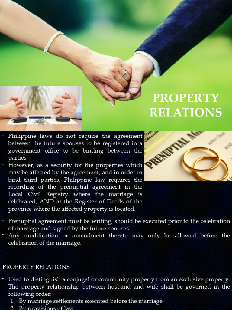 Chapter 4 - Property Relations | PDF | Tax Deduction | Estate Tax In ...