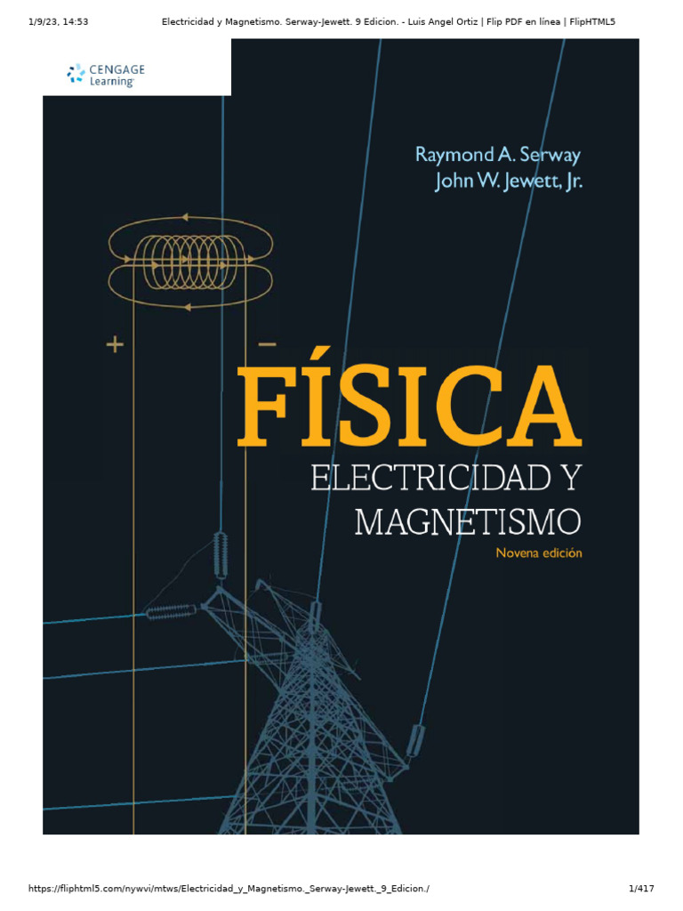 Electricidad y Magnetismo. Serway-Jewett. 9 Edicion. - Luis Angel Ortiz - Flip PDF en Línea ...