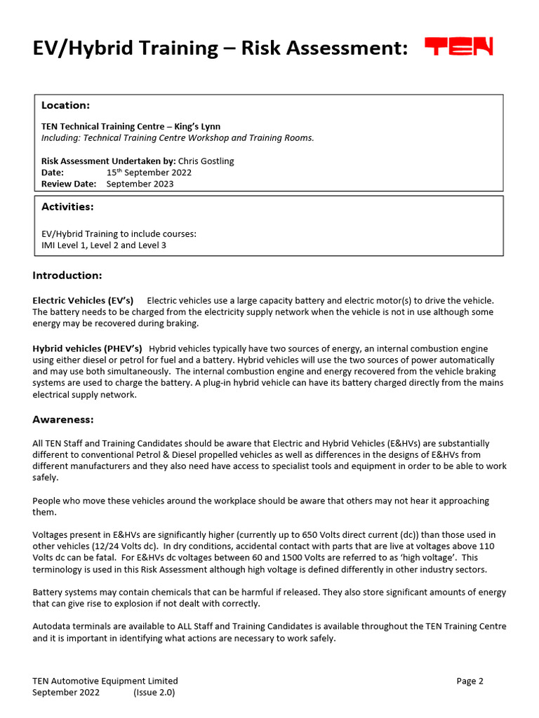 Ev-Risk-Assessment - Portrait-15 - 09 - 22-V2-Dh-Good As Reference ...