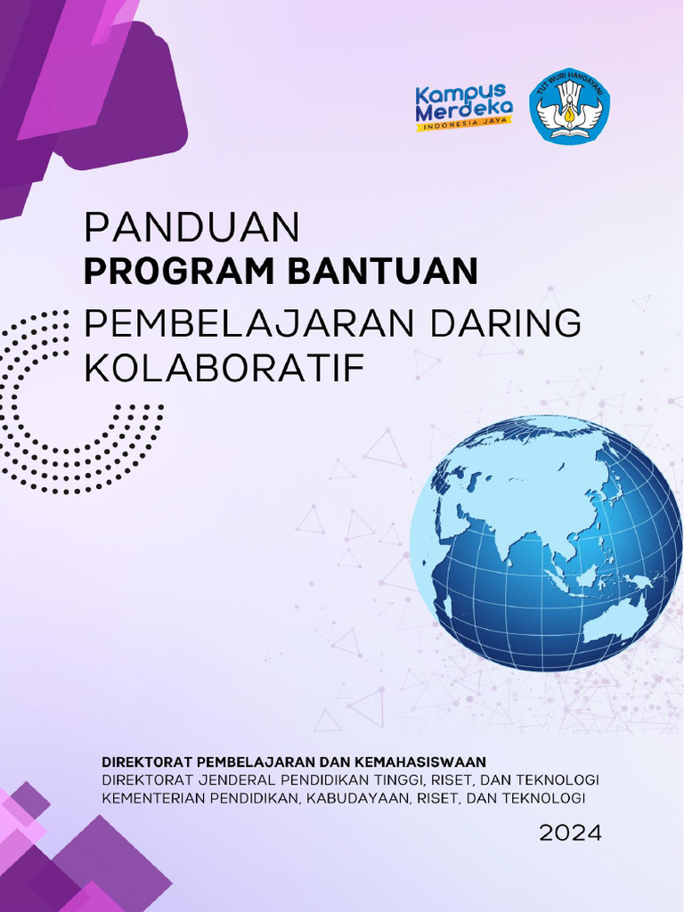 Panduan Program Bantuan PDK 2024 | PDF