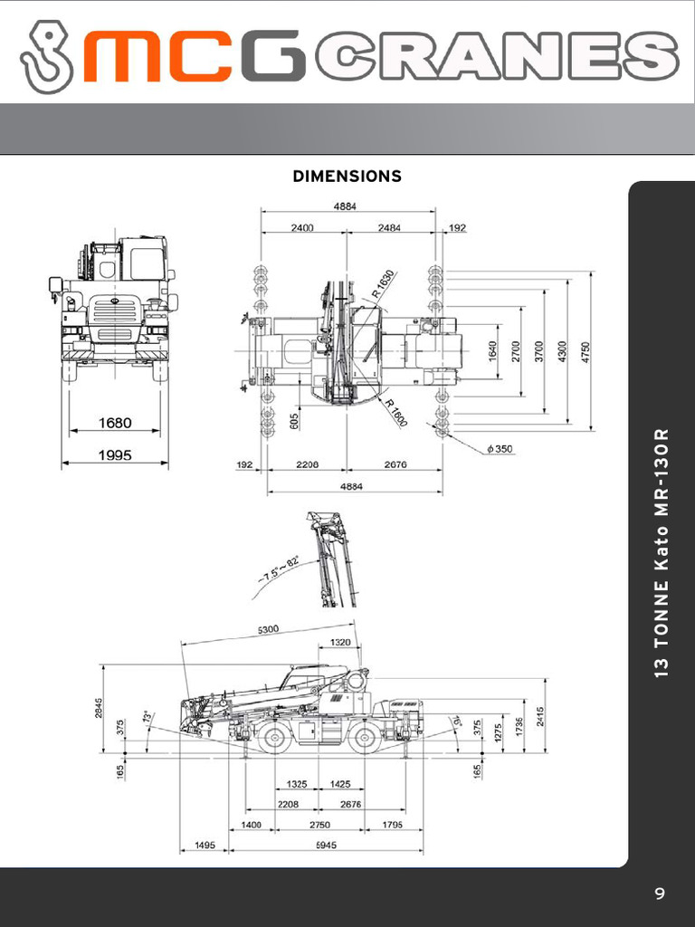 Kato - MR 130R MCG LOGO | PDF | Elementary Geometry | Pi