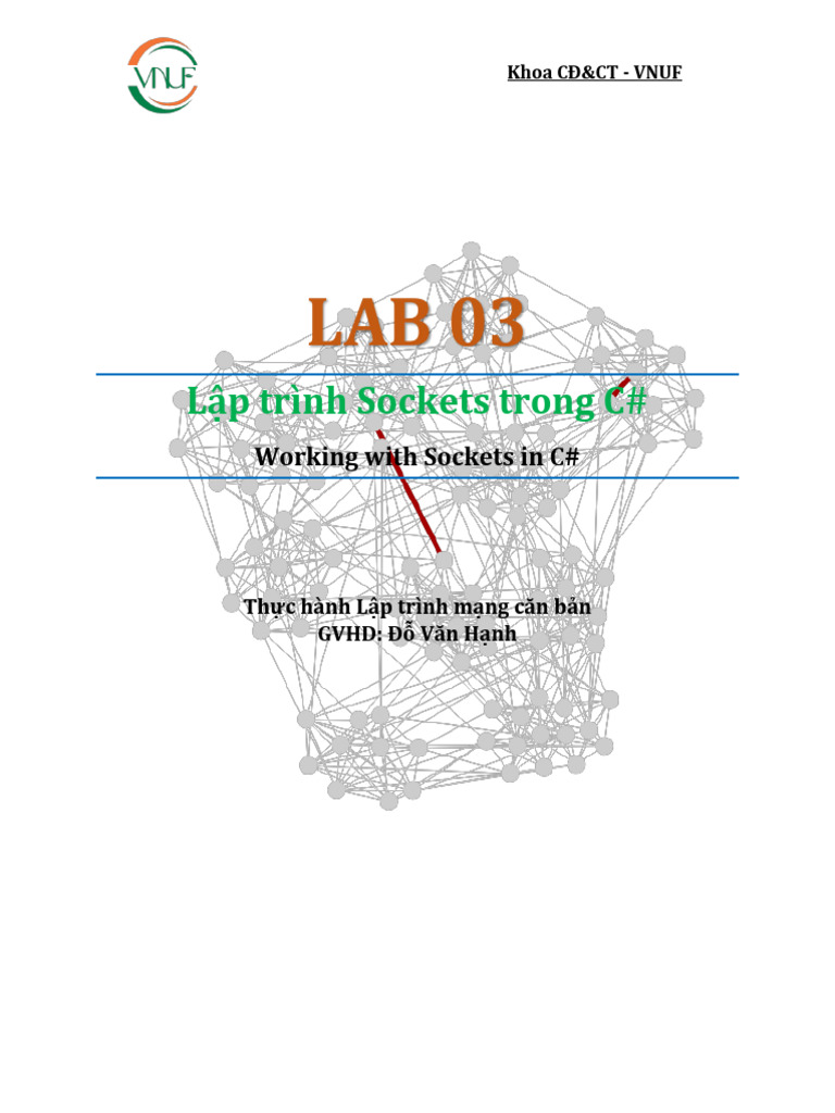 Lab 3 - Lập - trình - Sockets - trong - Cshap | PDF
