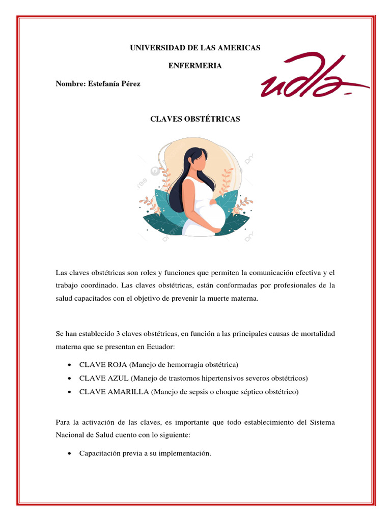 Claves Obstétricas y Score MAMÁ 2025 | PDF | Septicemia | El embarazo