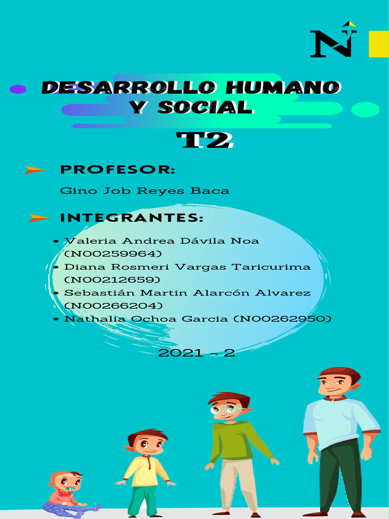T2 - Desarrollo Humano - Grupo 1 | PDF | Adolescencia | Desarrollo humano