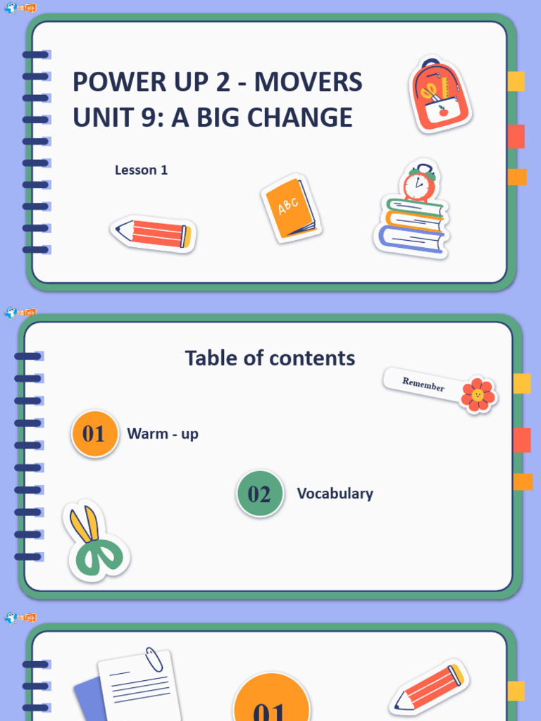 Pu2 - Movers - Unit 9 - Lesson 1 | PDF | Language Arts & Discipline