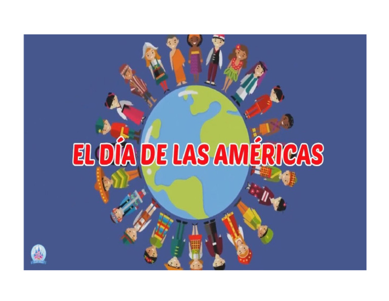 DIA DE LAS AMERICAS FONDO AZUL | PDF
