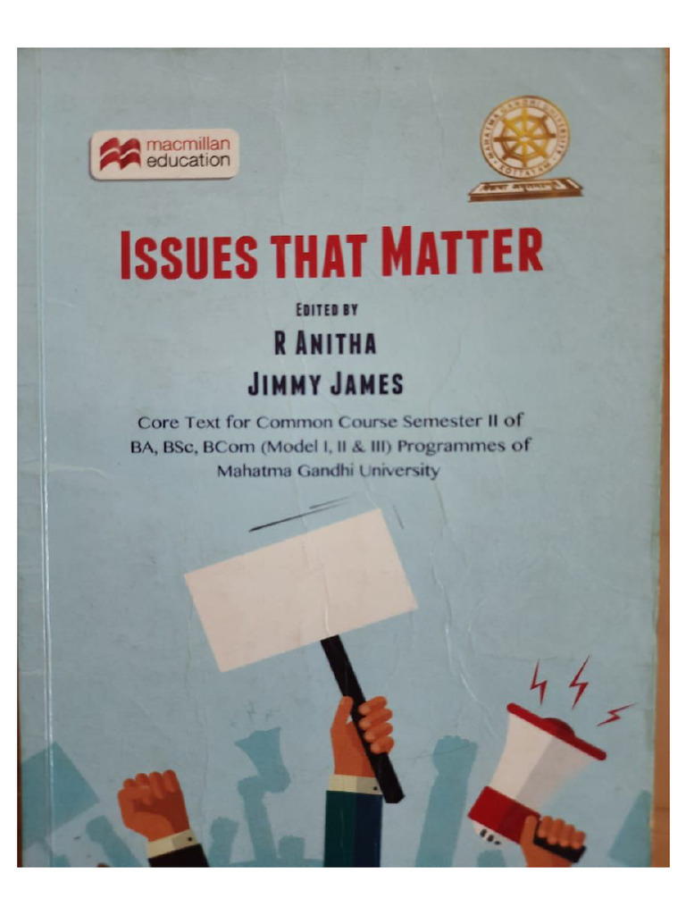 Isues That Matter | PDF