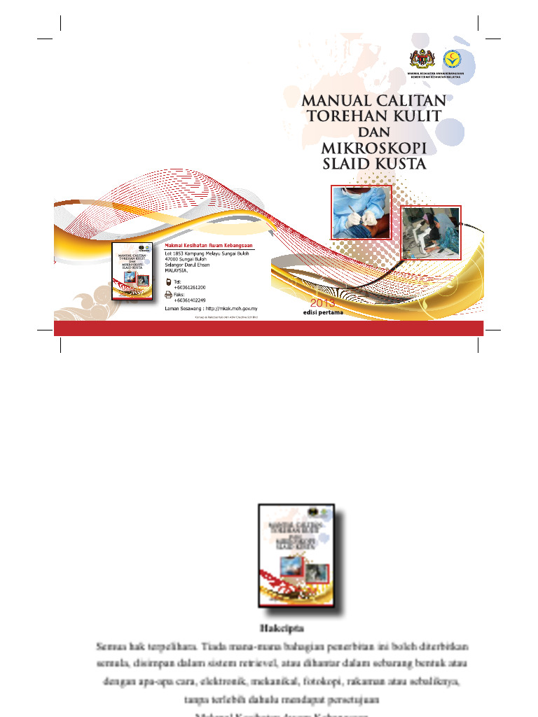 Manual Calitan Torehan Kulit & Mikrosopi Kusta-MOH Malaysia | PDF