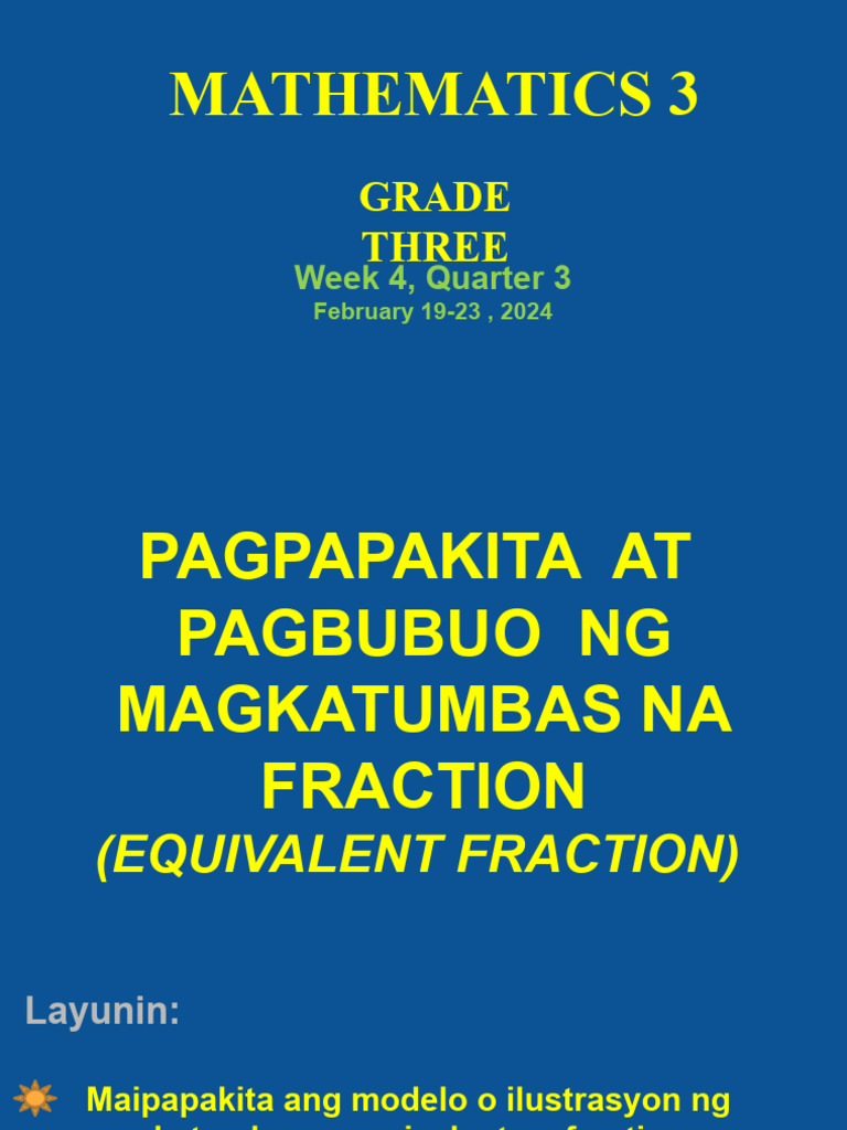 MATH PPT - WEEK 4 - Q3 | PDF