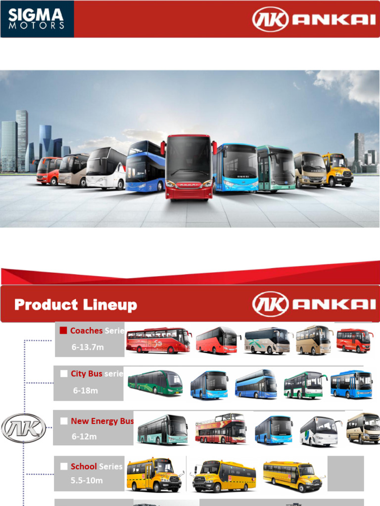 Ankai Coaster | PDF | Brake | Engines