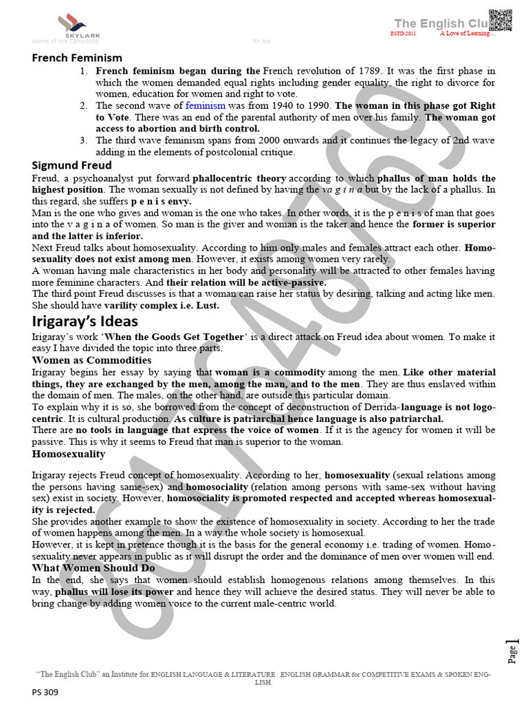 When The Goods Get Together | PDF | Homosexuality | Gender Studies