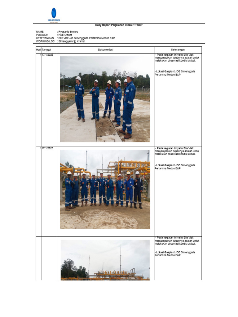 Format Timesheet Ryo | PDF