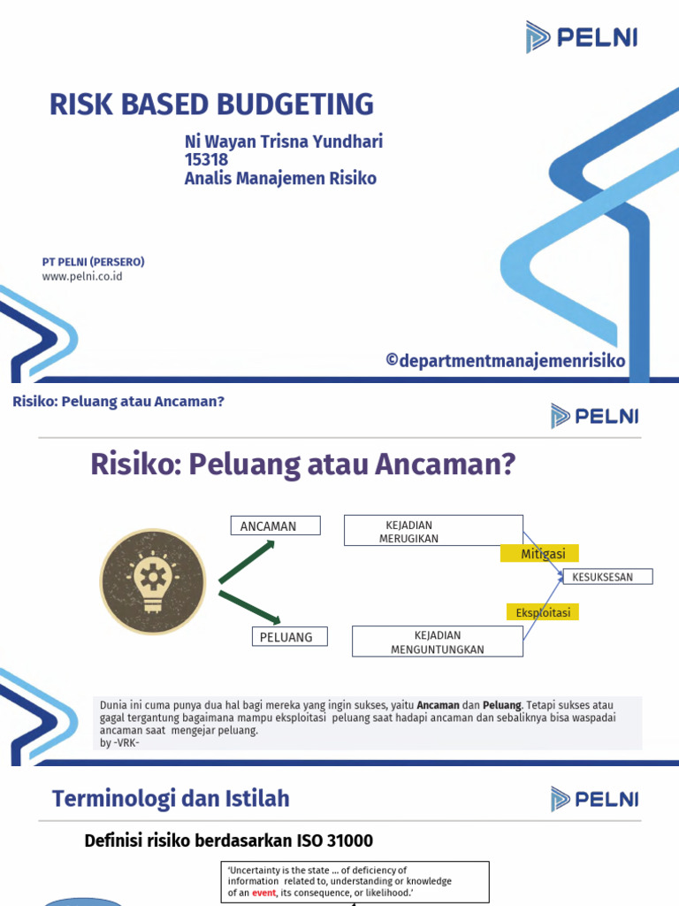 PPT Risk Based Budgeting V5 | PDF