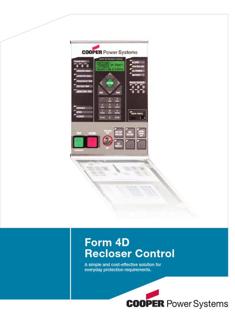 Form 4D Recloser Control: A Simple and Cost-Effective Solution For ...