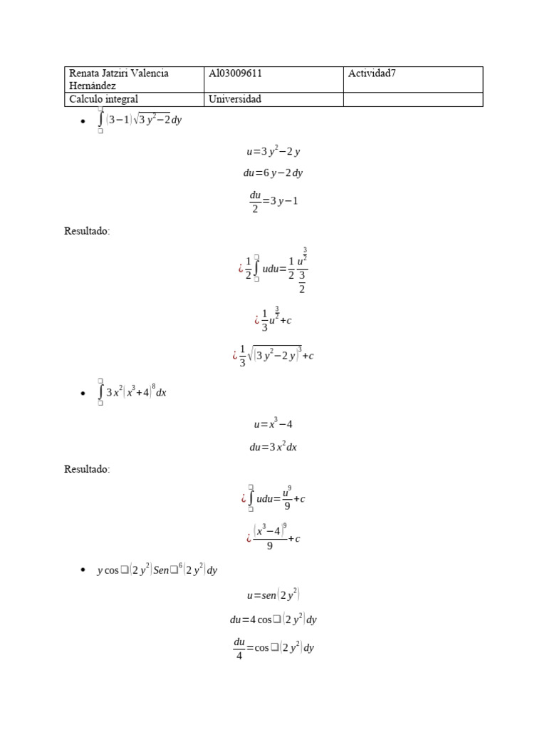 act 7 word calculo | PDF
